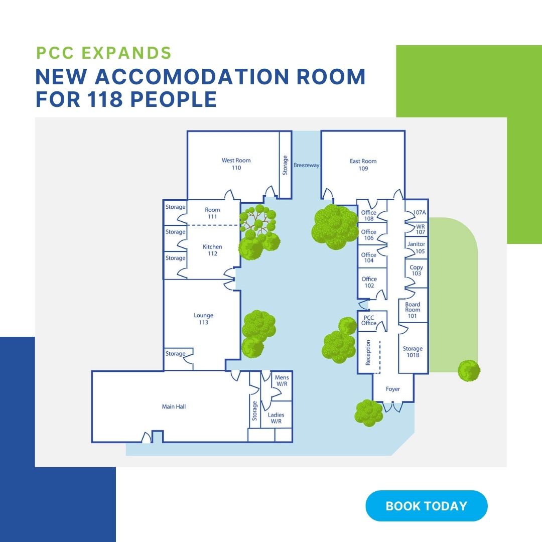 PCC Expands with New Accommodation Room for 118 People - Parksville Centre